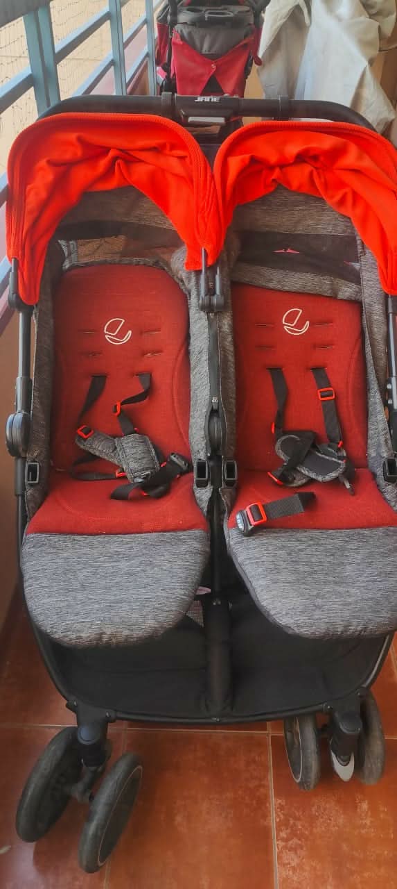 Buy JANE Twinlink Double Stroller – Compact, Lightweight & Ideal for ...