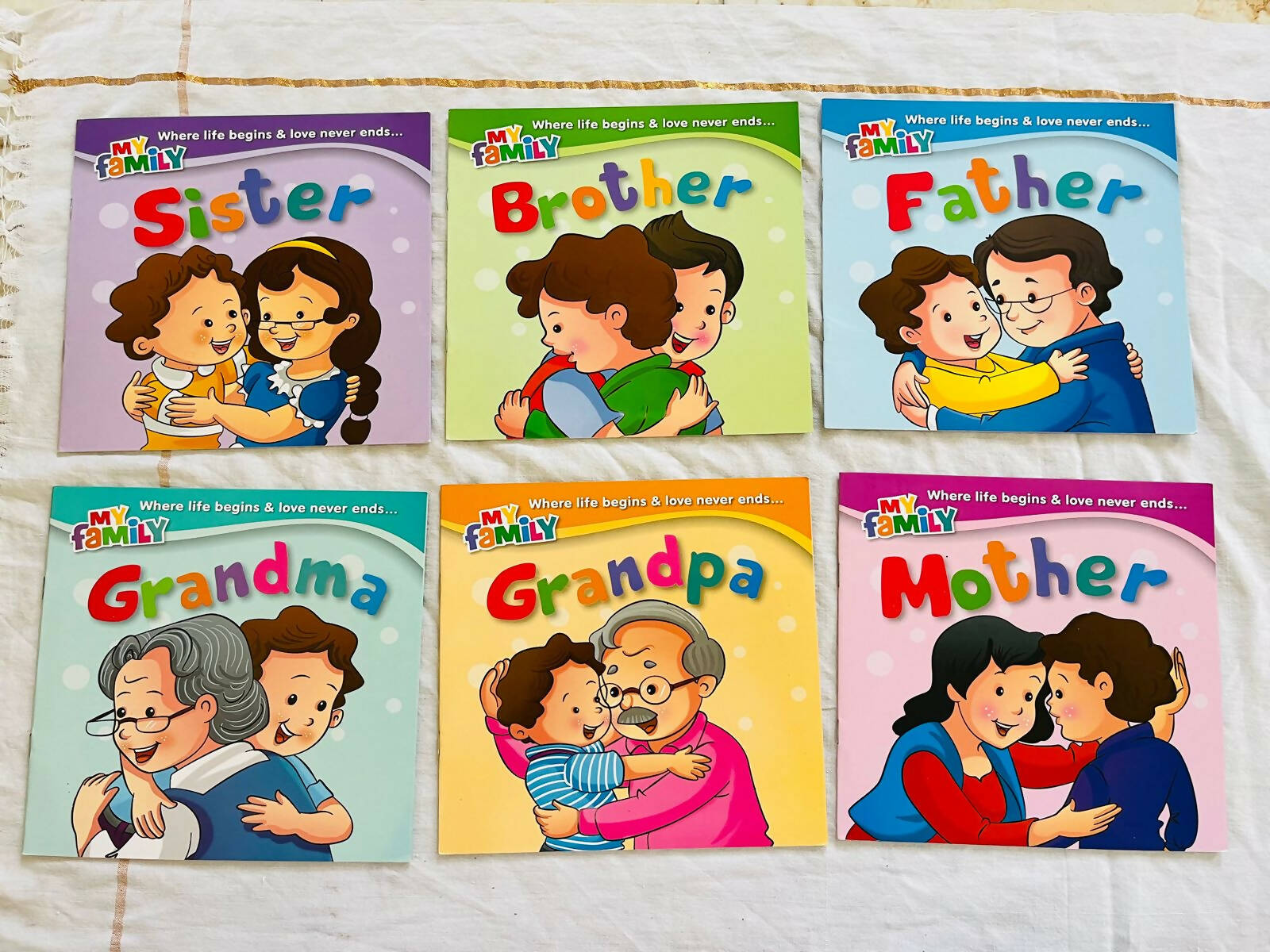 MY FAMILY BOOKS - Set of 6 – PyaraBaby
