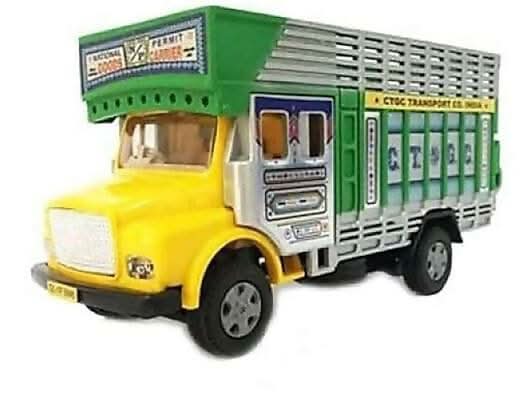 CENTY Toys Public Truck Green- Toy Truck with Tail Lid That Opens - Sp ...